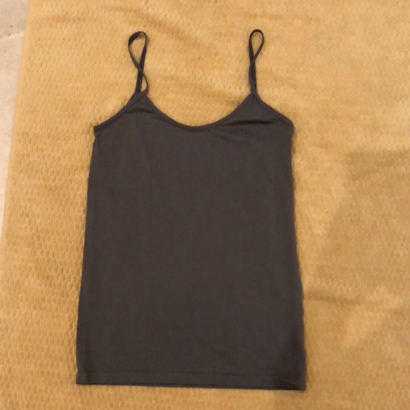 The Limited | Tops | The Limited Stretchy Gray Thin Strap Camisole Top ...